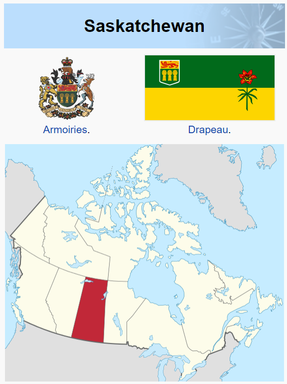 Programme des candidats des provinces de la Saskatchewan